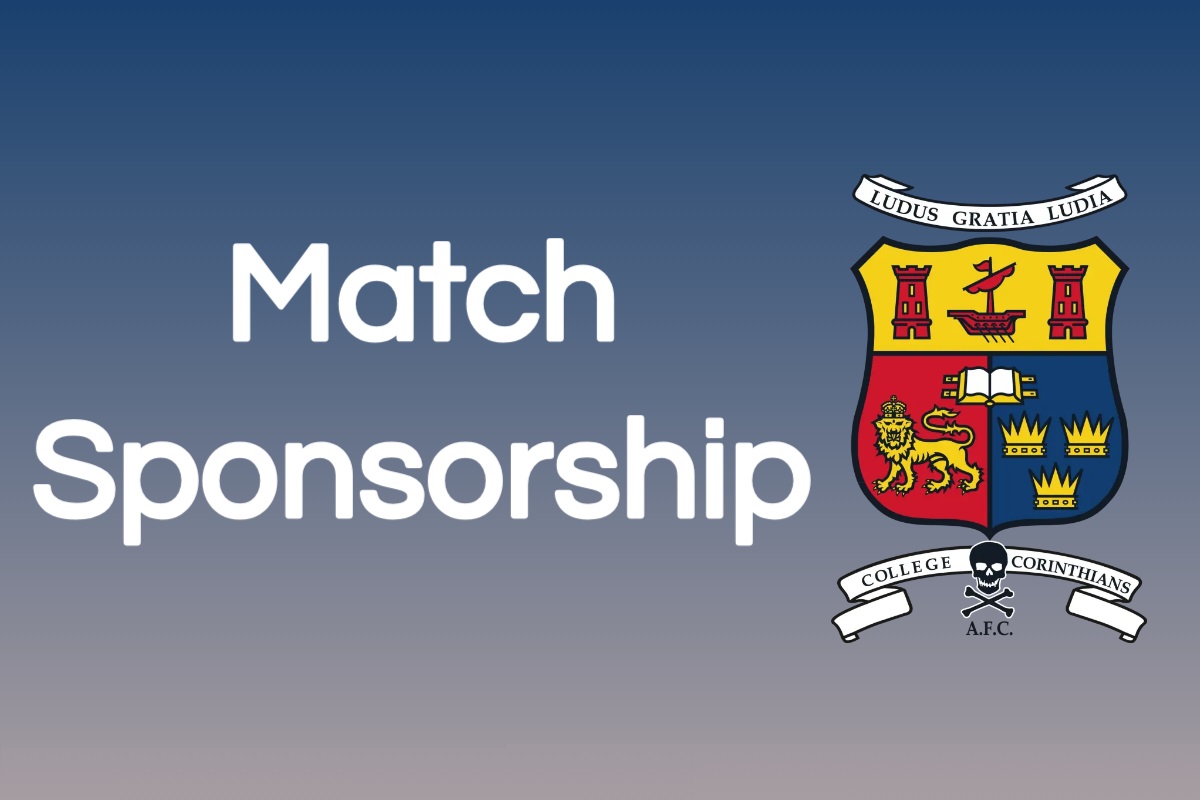 Match Day Sponsorship - College Corinthians A.F.C.
